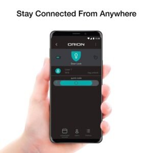 Orion Grid Connect Smart Wi-Fi Entrance Lock – Secure Your Property ...